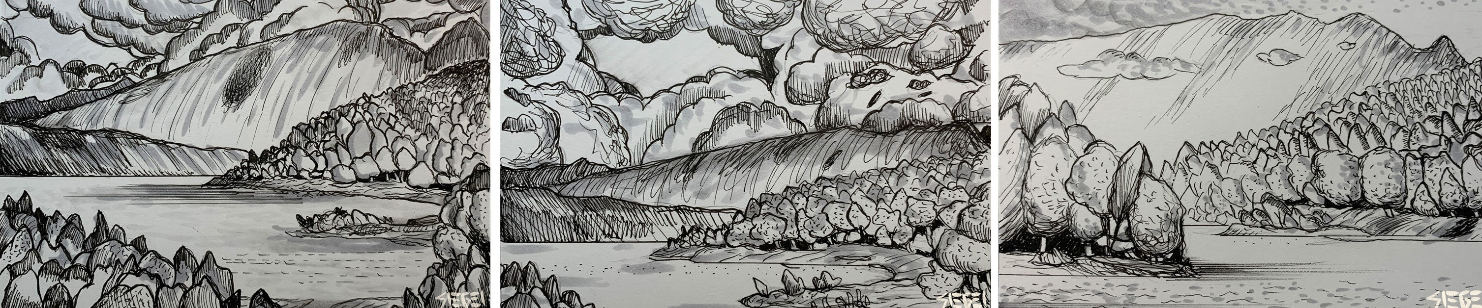 Welcome to Vancouver artist Sam Siegel's Sketchbook – Sam's Original Art
