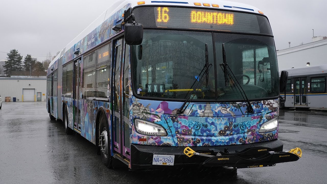 Vancouver buses become mobile examples of public art. – Sam's Original Art