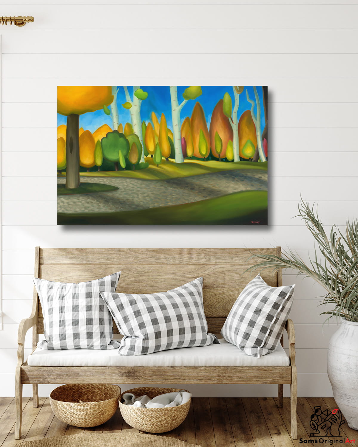 Autumn Walk | Original Autumn Oil Paintings | Stunning Art – Sam's ...