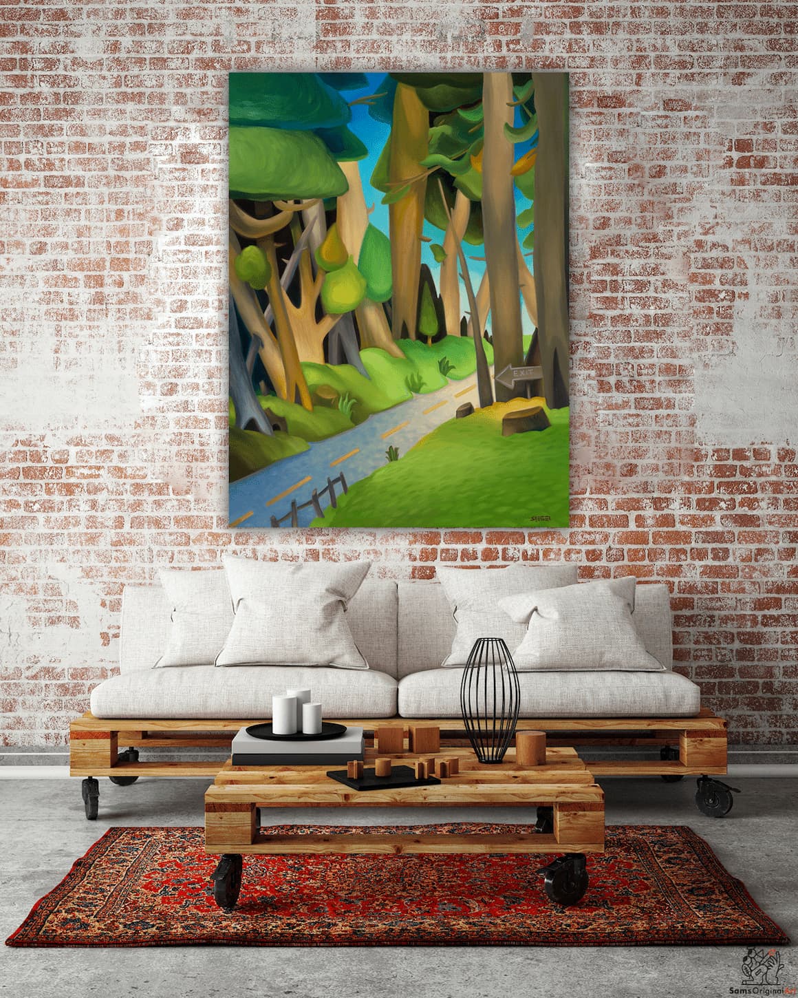 Deception Pass - Whimsical Trees | Pacific Northwest Washington Art ...