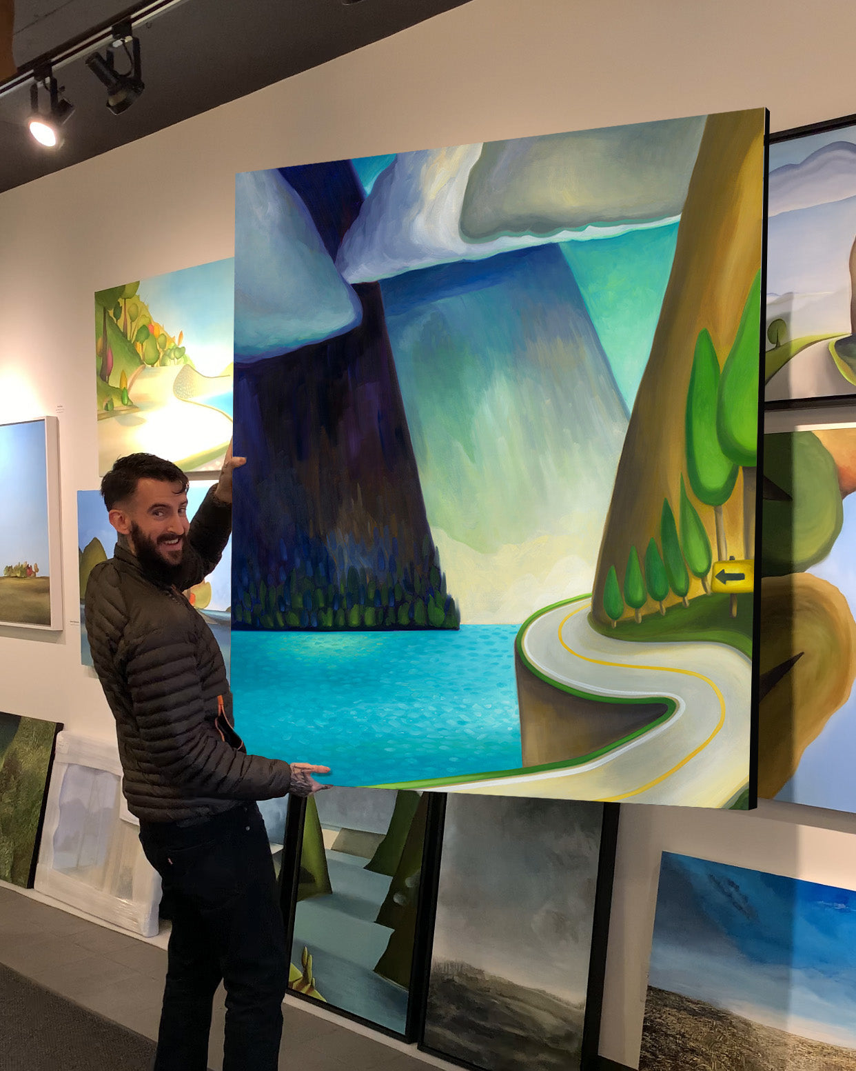 Dreaming to Whistler | Squamish Sea to Sky Highway 99 Paintings – Sam's ...