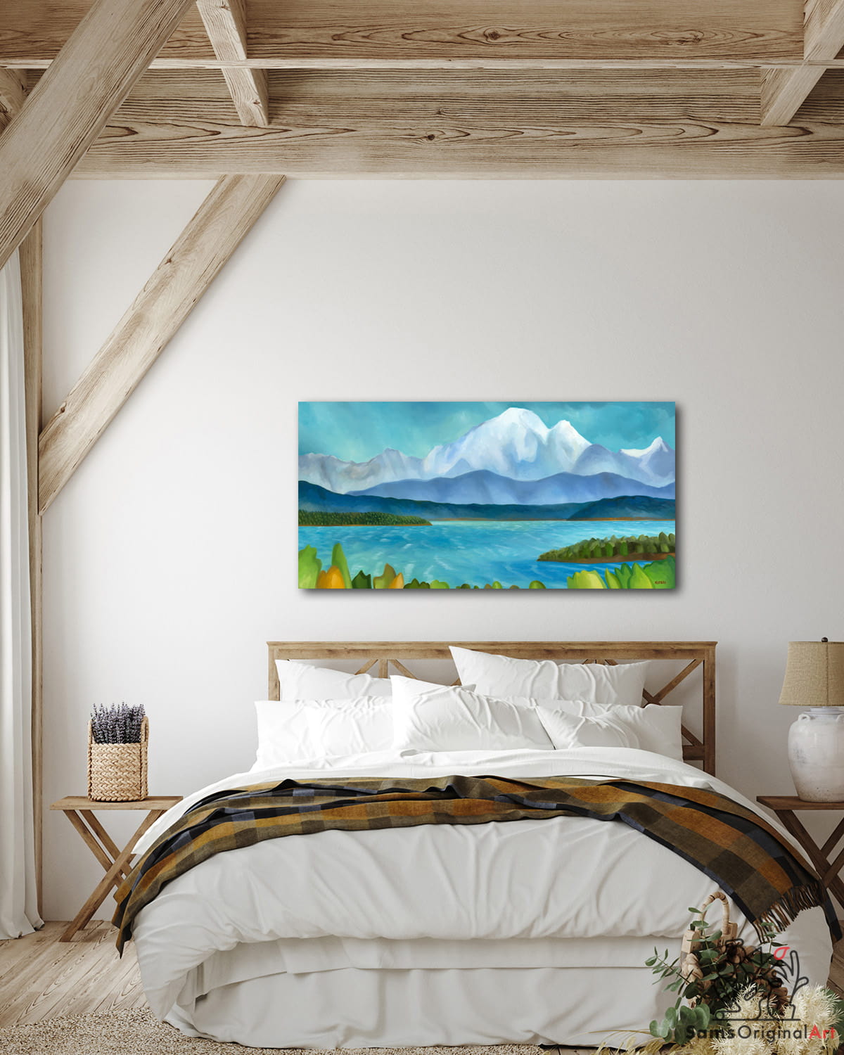 Mount Baker | Canvas Prints | Local Artist | Free Shipping – Sam's ...