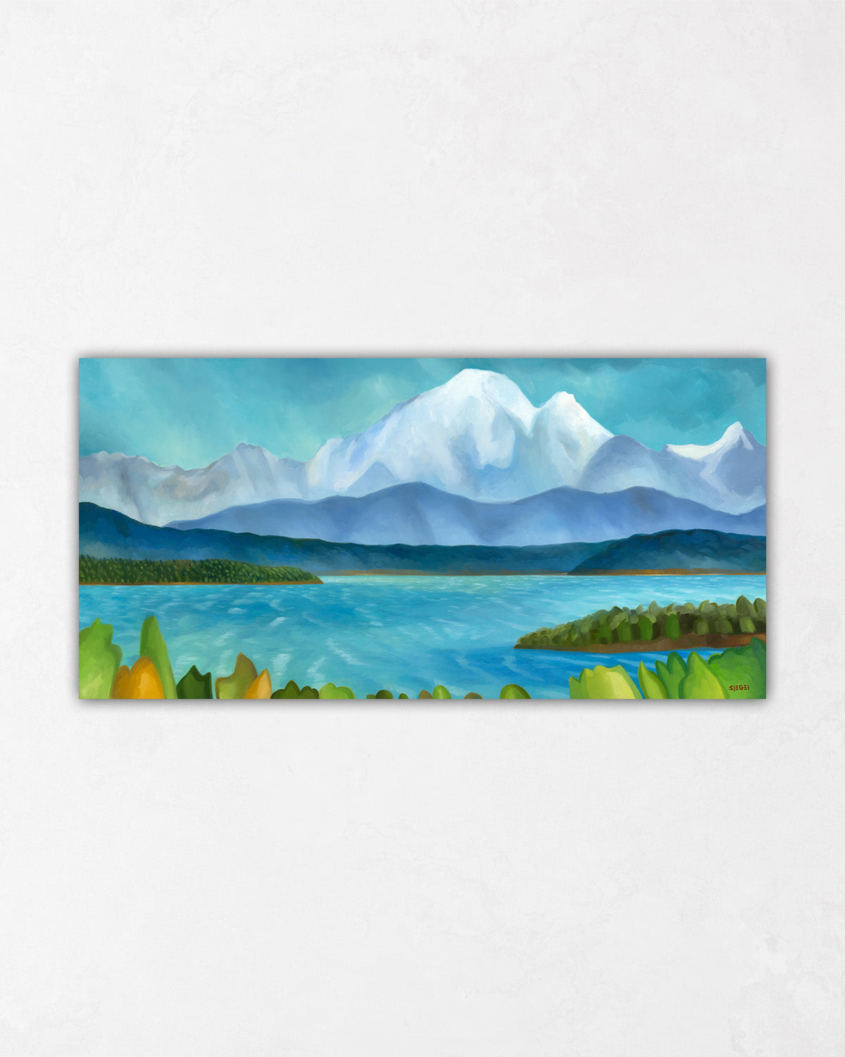 Mount Baker | Canvas Prints | Local Artist | Free Shipping – Sam's ...
