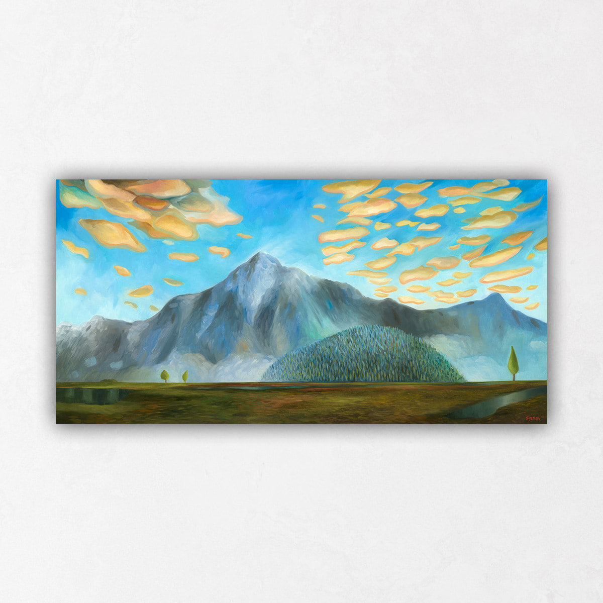 Mount Cheam | Original Chilliwack Paintings | Sam's Original Art