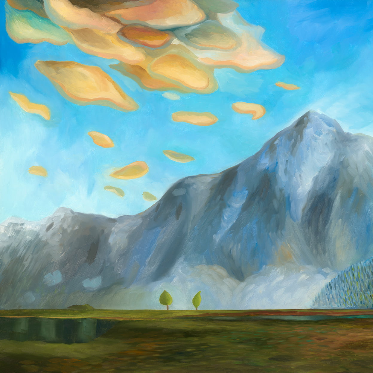 Mount Cheam | Original Chilliwack Paintings | Sam's Original Art