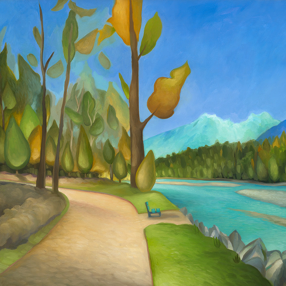 Vedder River | Original Chilliwack Paintings | Sam's Original Art