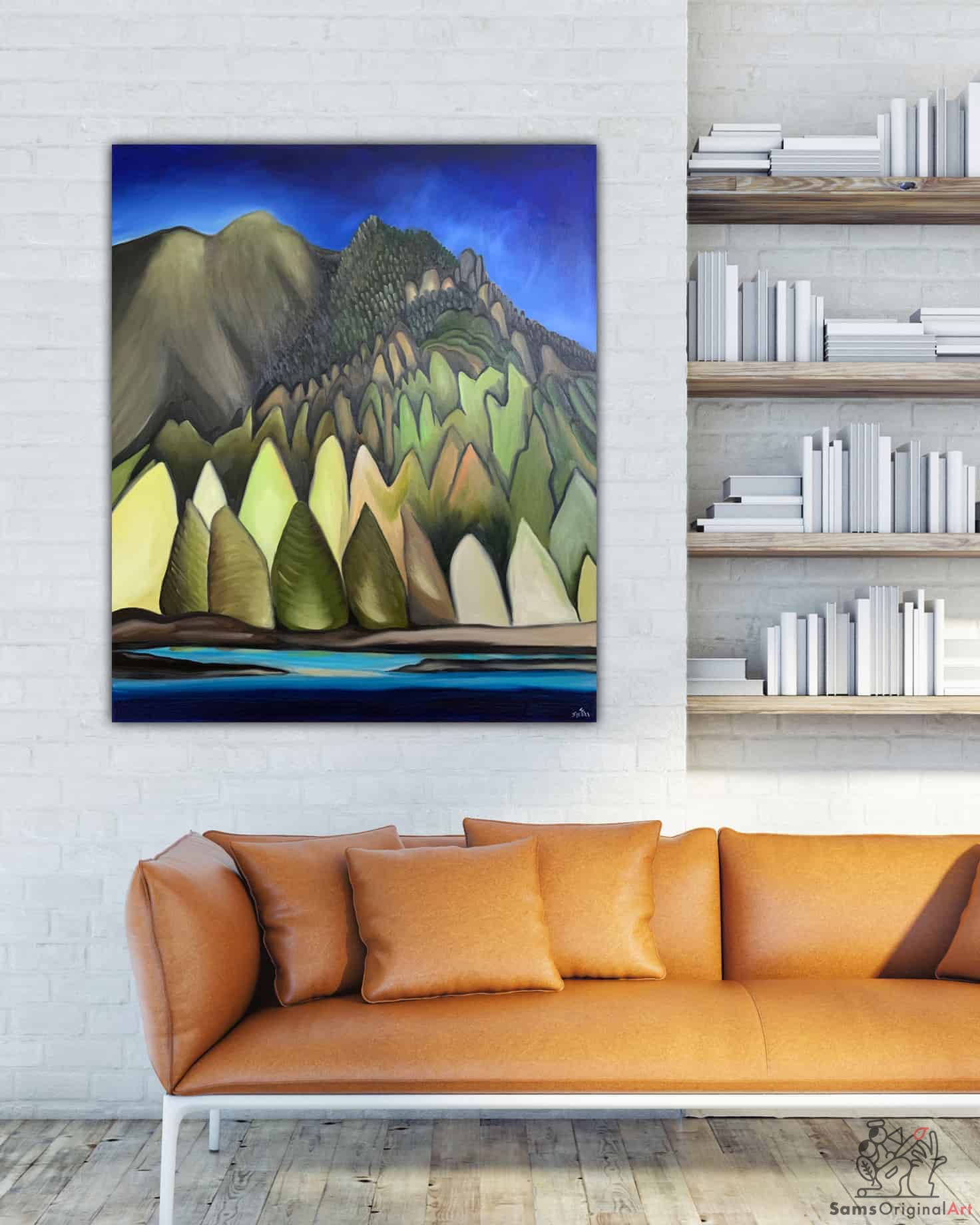 Alpine Glow | Buy Local Wall Art | Sam's Original Art