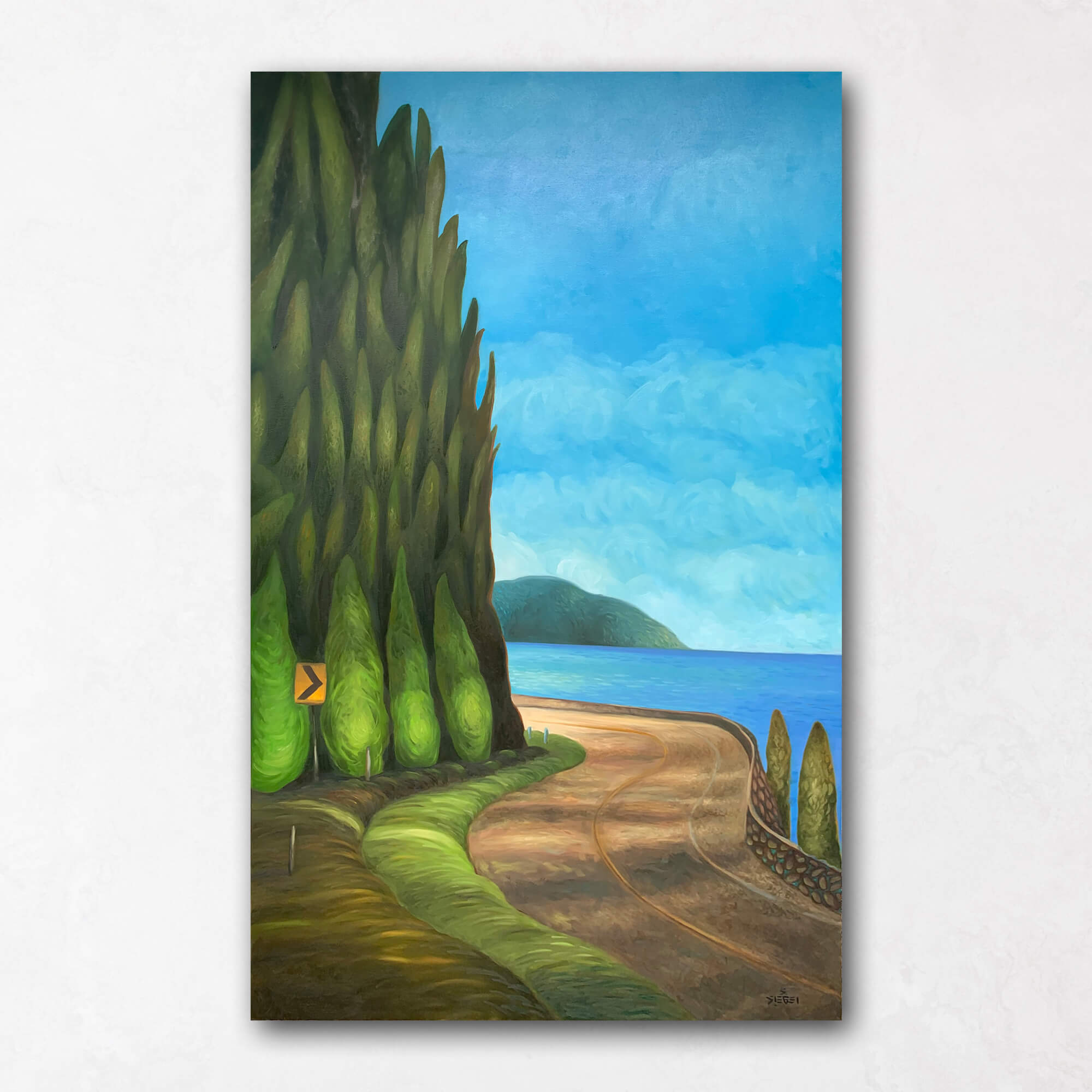 Eternal Journey | Sea to Sky Highway Paintings Vancouver | Sam's ...