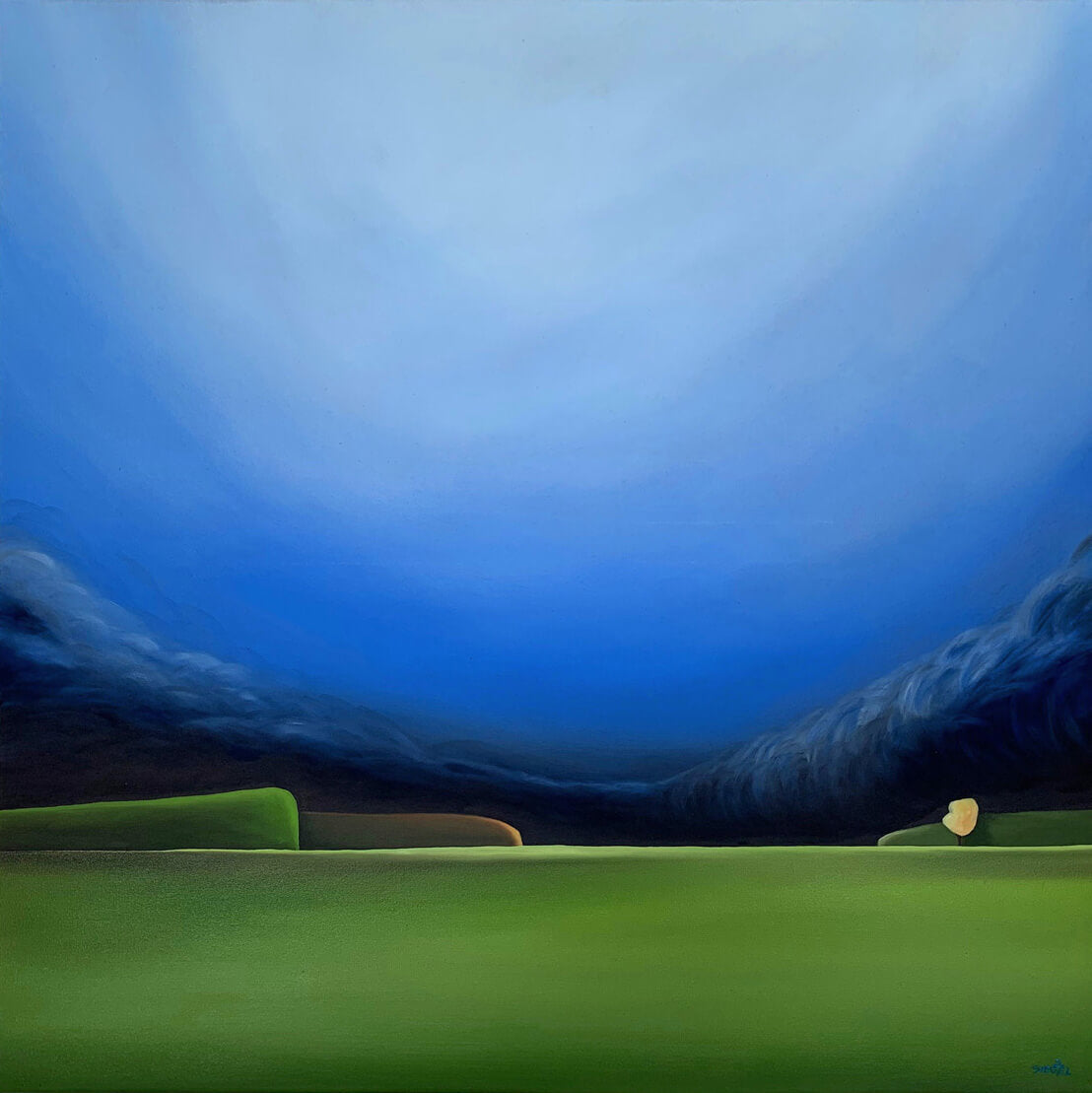First Drive | UBC Golf Course Paintings | Sam's Original Art