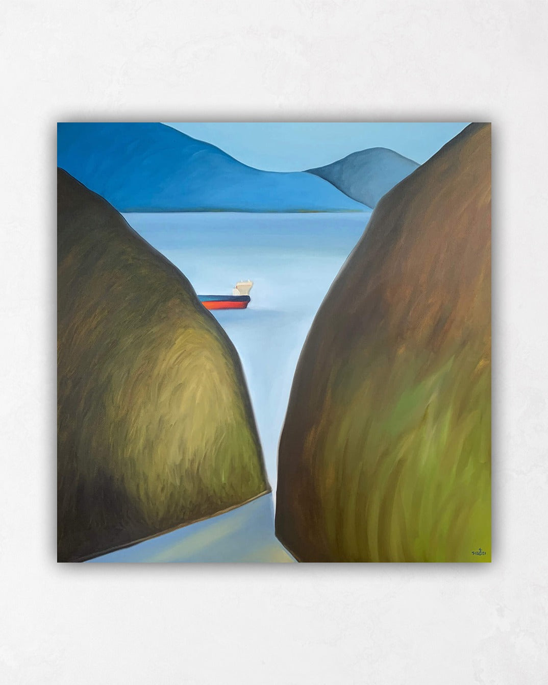 Hidden Inlet | Buy Wall Art Vancouver | Sam's Original Art