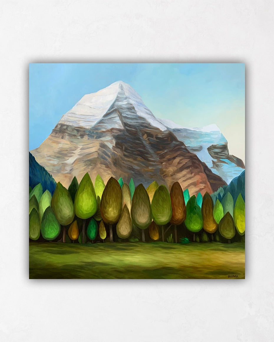 Mount Robson Paintings | Limited Edition Canvas Prints | Local Artist ...
