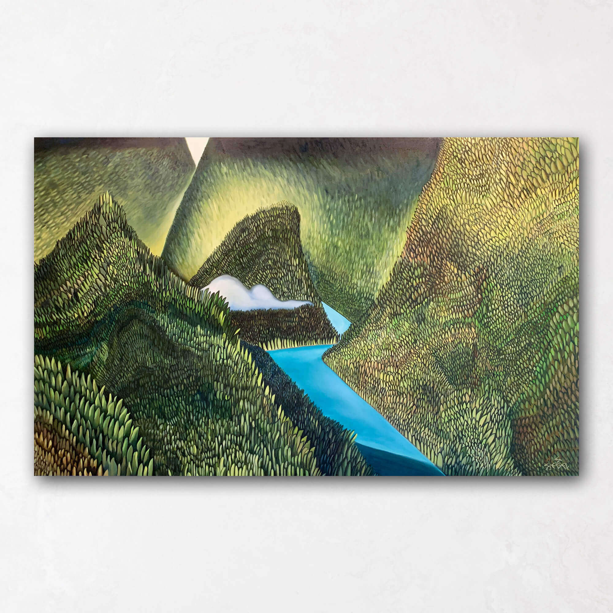 Pemberton Valley | West Coast Oil Paintings Vancouver Artist | Sam's ...