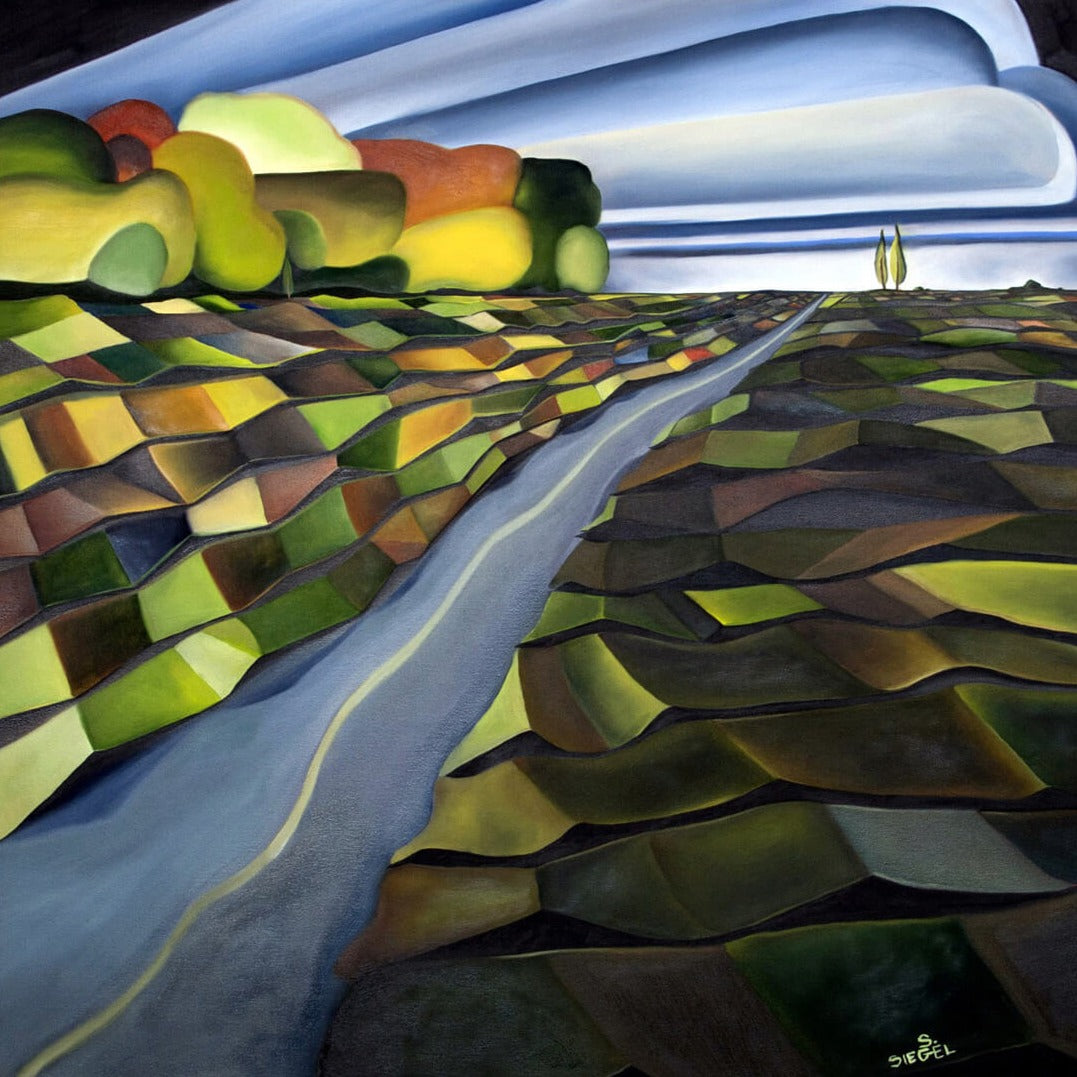 Ripple Road | West Coast Oil Paintings Vancouver Artist | Sam's ...