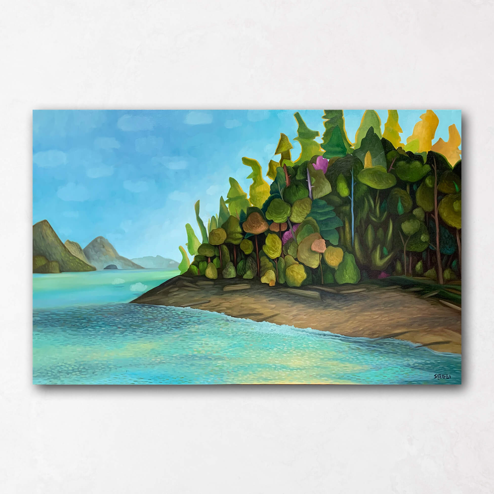 Vancouver Island | Pacific Northwest Oil Paintings Vancouver Artist ...