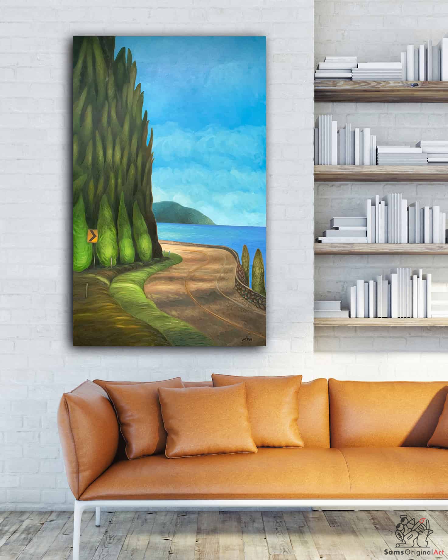 Eternal Journey | Whistler Highway Painting | Vancouver Artist Sam ...