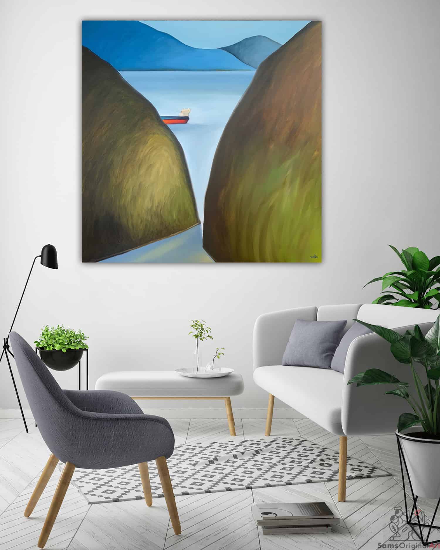 Hidden Inlet | Buy Wall Art Vancouver | Sam's Original Art