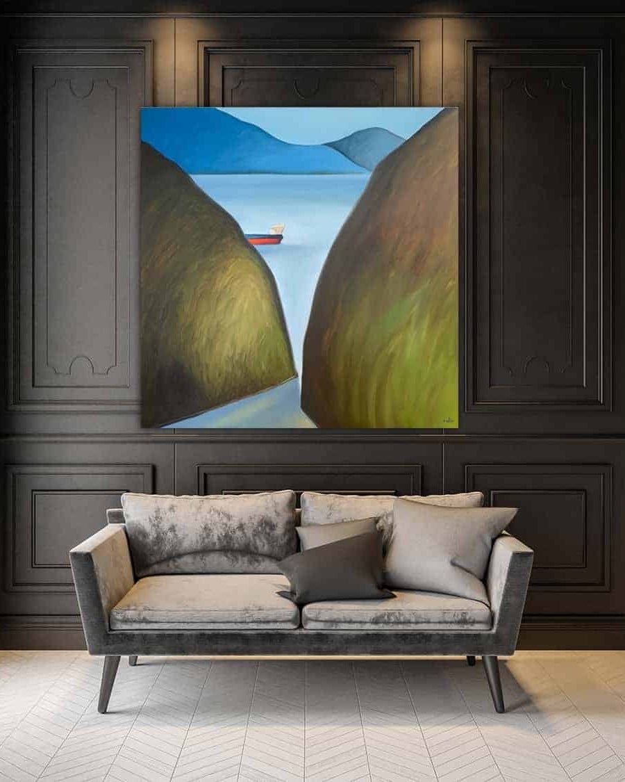 Hidden Inlet | Buy Wall Art Vancouver | Sam's Original Art