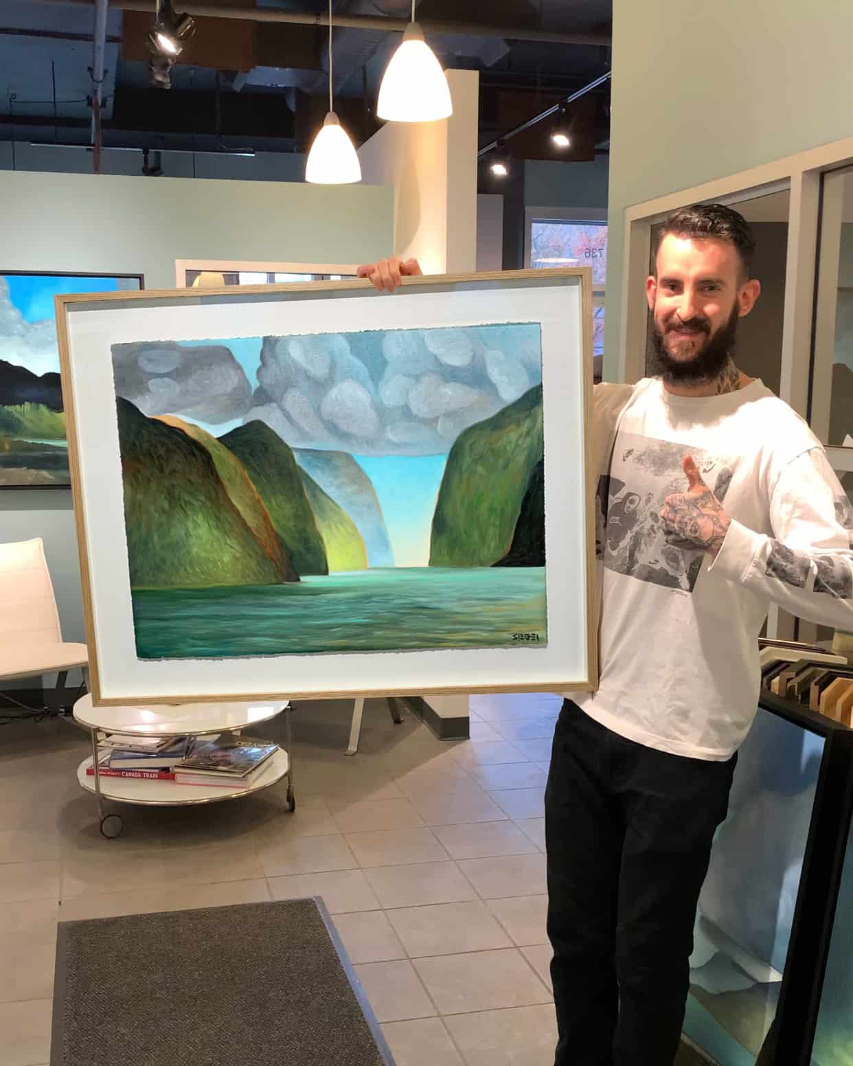 Eternal Home | West Coast Oil Paintings Vancouver Artist | Sam's ...