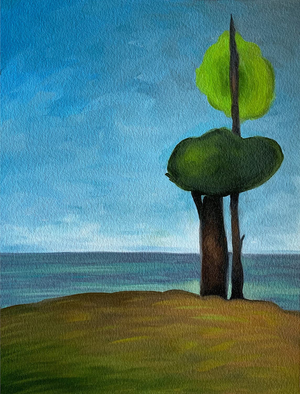 Solitude | Mini Series - Original Framed Oil Paintings – Sam's Original Art