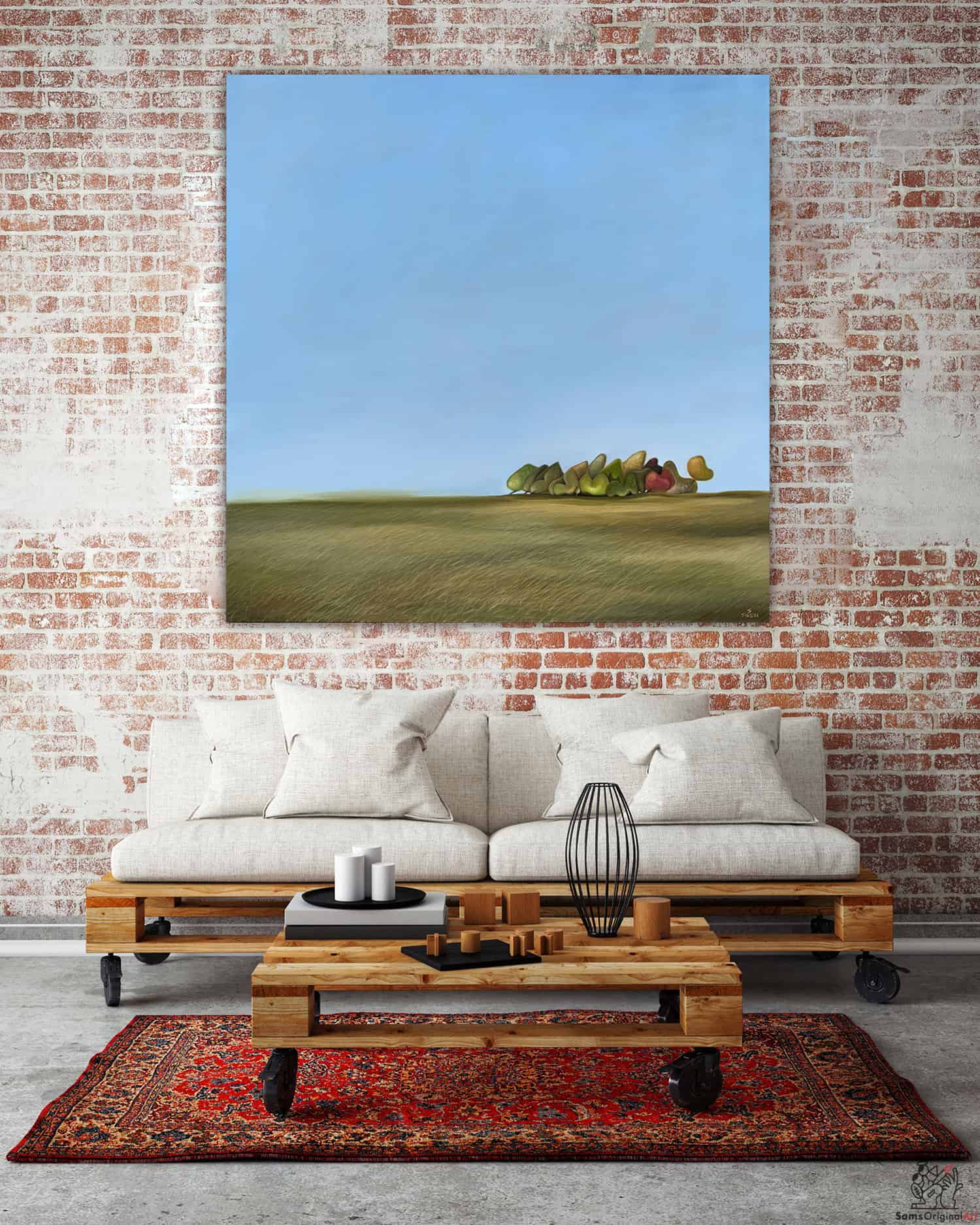 Windy Meadows | Paintings and Art Prints, Buy Local Art Today – Sam's Original Art